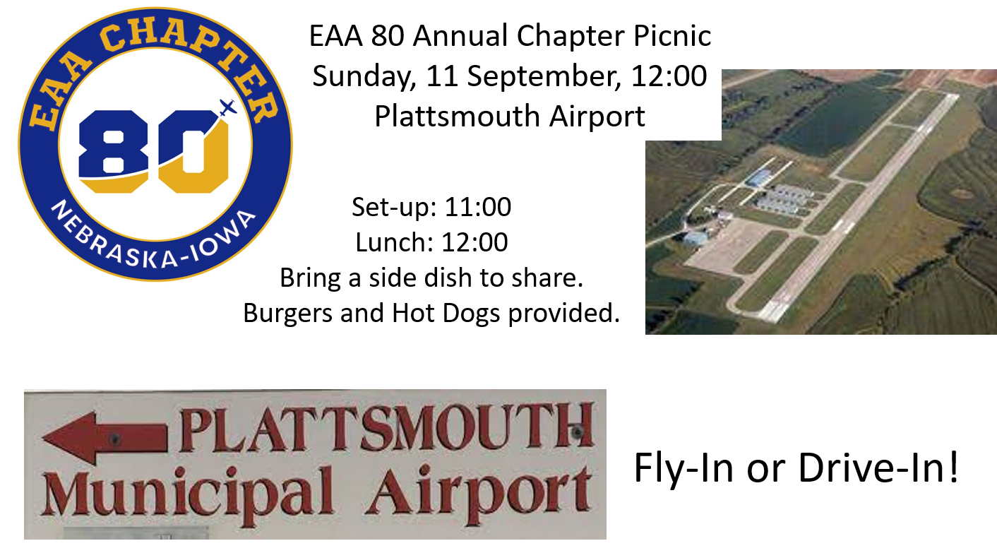 EAA Chapter 80 – Nebraska and Iowa